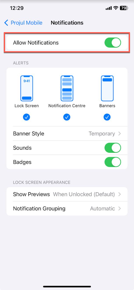 How do Notification settings work? – Projul Knowledge Base