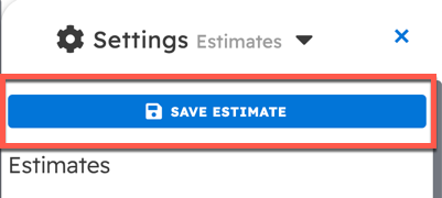 How Do Estimate Settings Work? – Projul Knowledge Base