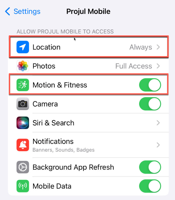 How can I set up location tracking and how does the map in Projul work? – Projul Knowledge Base