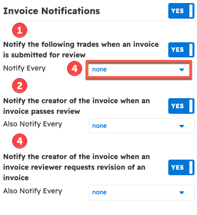 How do Notification settings work? – Projul Knowledge Base