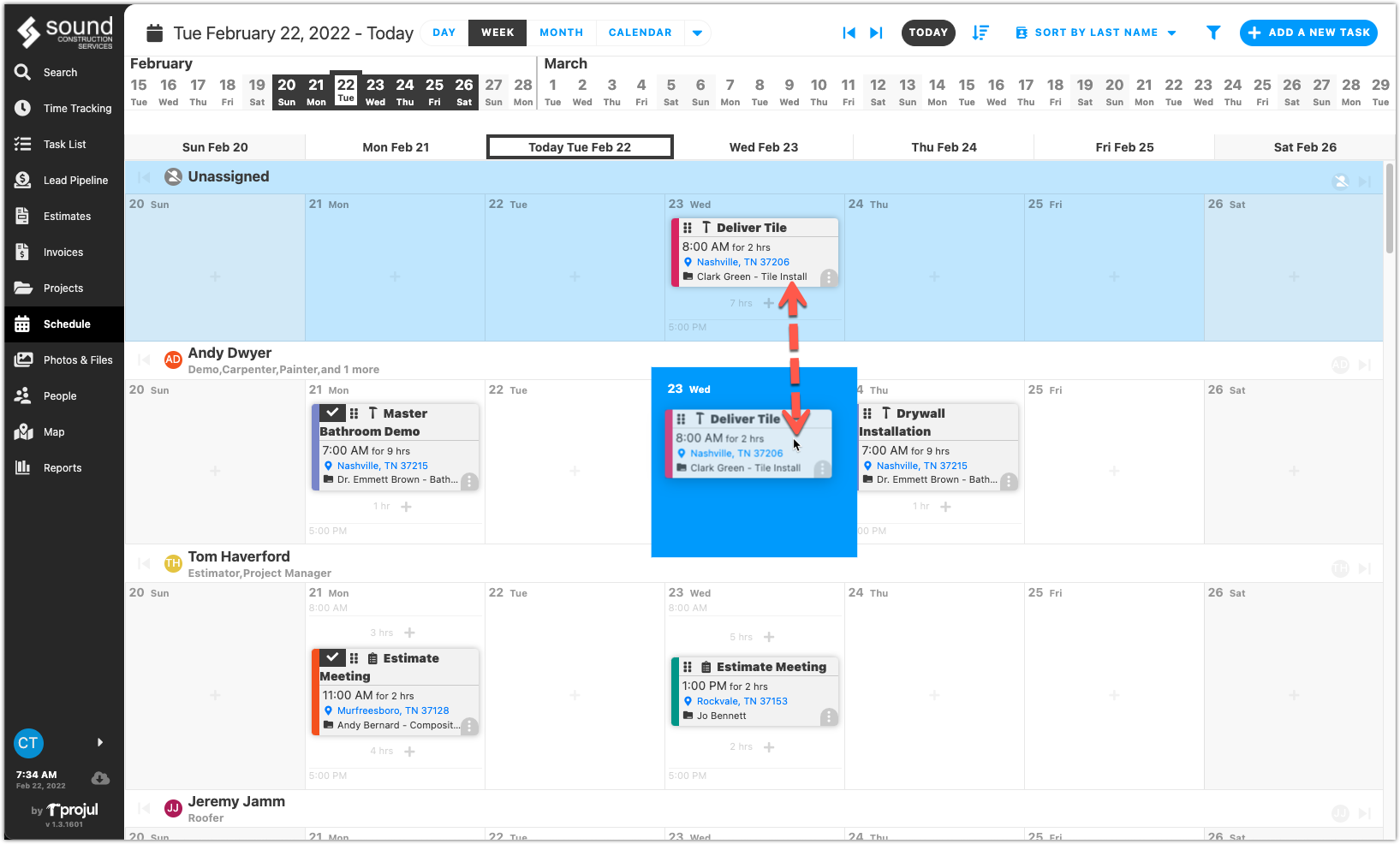 How does the unassigned user work? – Projul Knowledge Base
